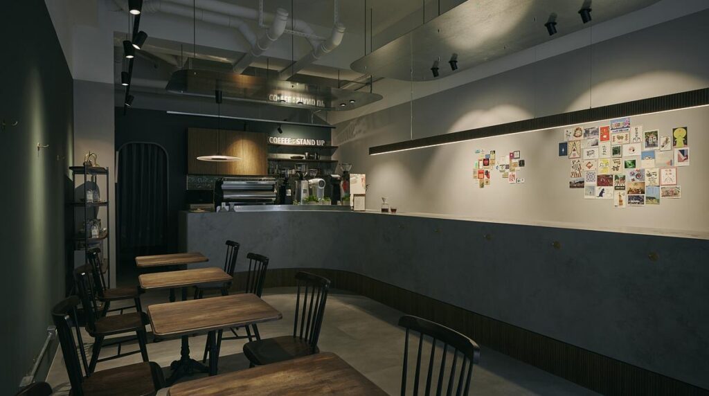 Coffee Standup / Xinyi District Taiwan / AODA Design - Best Cafe Designs